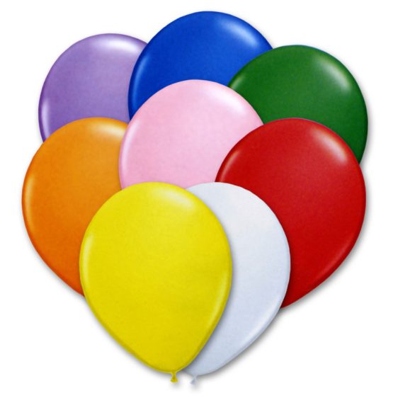 Solid Colors Latex Balloons 12 Inch Inflated Delivery Balloon Shop NYC