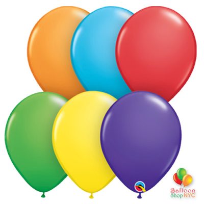 Solid Colors Latex Balloons 12 Inch Inflated Delivery Balloon Shop NYC