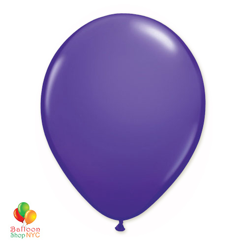 Purple Violet Latex Party Balloon 12 inch Inflated | Balloon Shop NYC