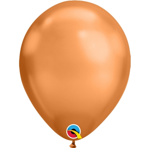 Chrome Copper Latex Party Balloon belivery from Balloon Shop NYC