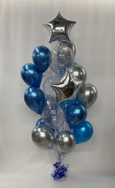 Elegant Bright Color 11" Latex Party Balloon Bouquet delivery New York City